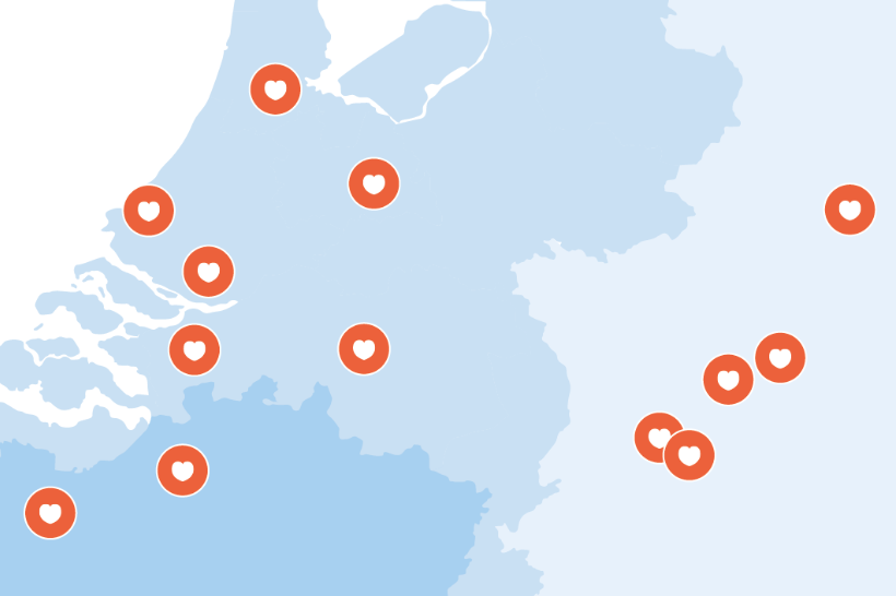 MELEDI vestigingen België - MELEDI